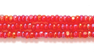 11SB544-TC: Czech Seed Bead True Cut TR Ruby AB 11/0 6HK – Shipwreck Beads