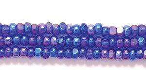 11SB578-TC: Czech Seed Bead True Cut Cobalt AB 11/0 6HK – Shipwreck Beads