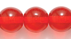 10RD244R: CZ Round Trans Ruby 10mm-25PC – Shipwreck Beads