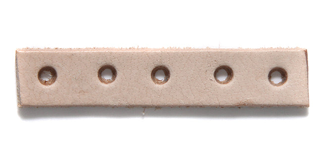 95LC150: Leather Choker Spacers 5 Hole 10x50mm - 10 Pieces – Shipwreck ...