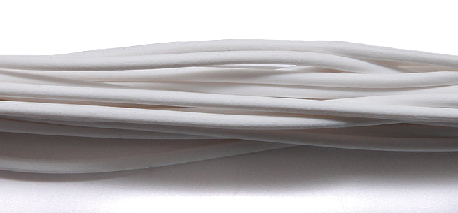 2CH112-JT: Pony Bead Lacing White Connector 2mm 5YD – Shipwreck Beads