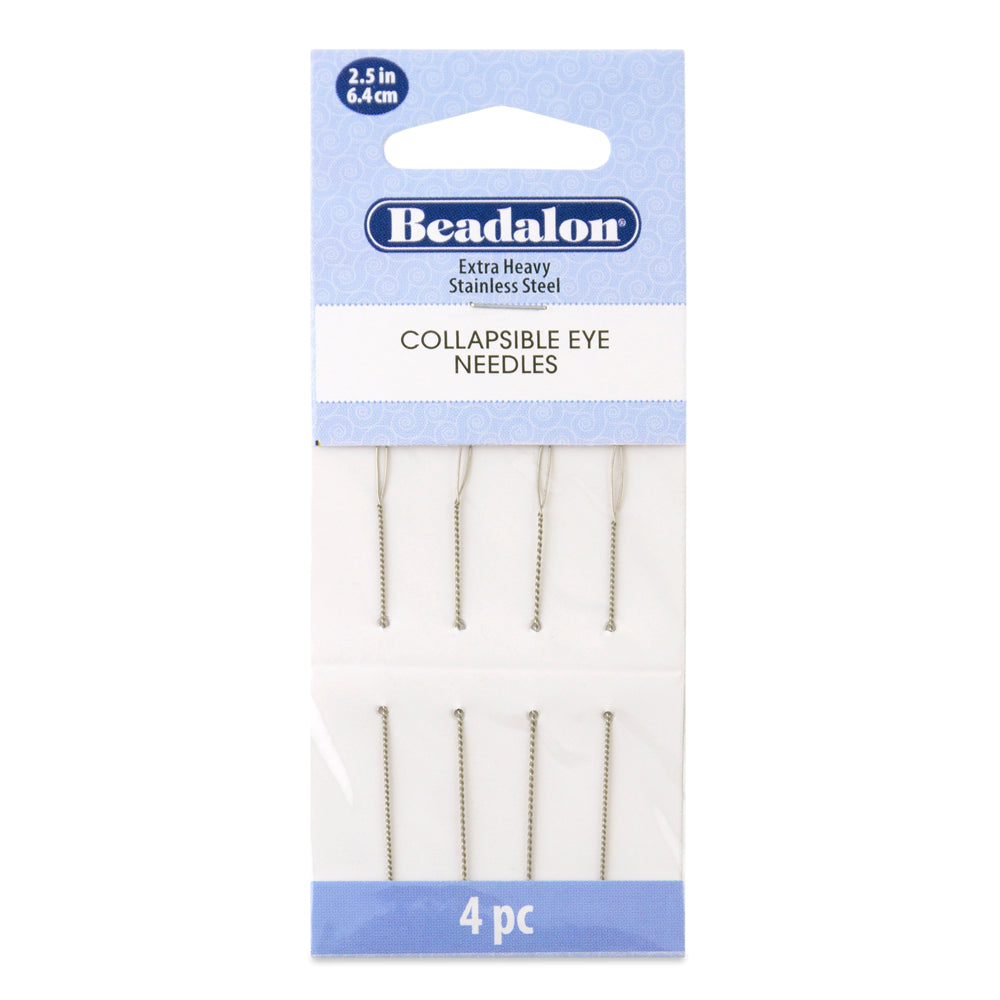 700XH-150: Beadalon Collapsable Eye Needle Extra Heavy 4PPK – Shipwreck ...