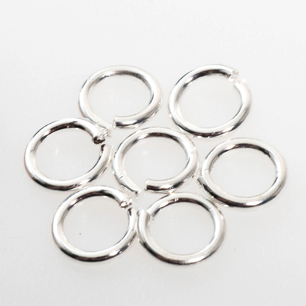 FI207-S: Jump Ring SPL 6mm 18GA - 48PPK/5GM – Shipwreck Beads